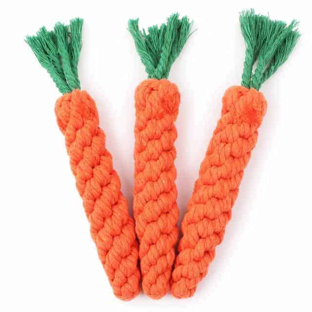 Carrot Rope Yorkie Toy – The Perfect Yorkie Chew Toy!