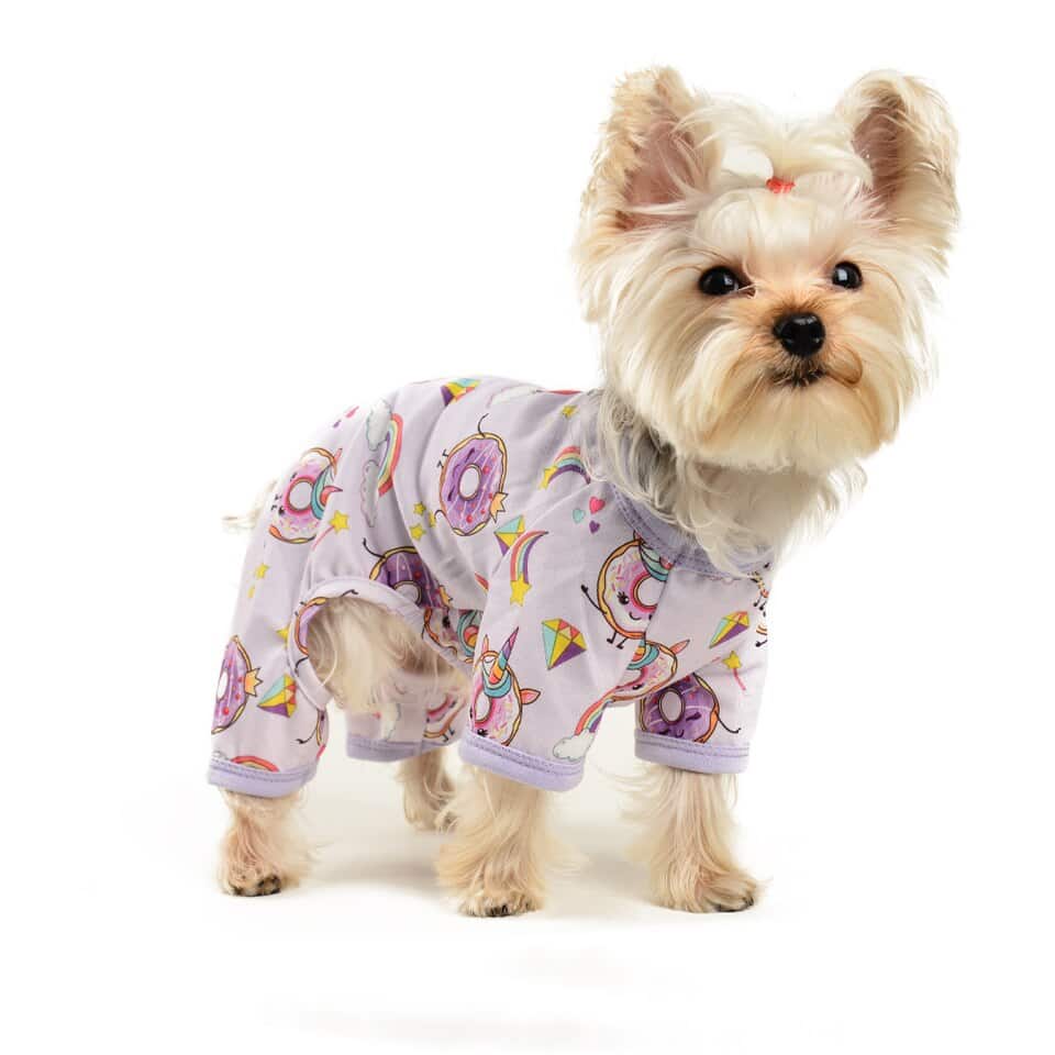 Cotton Yorkie Pajamas: Protect Your Dog From Allergens and Cold