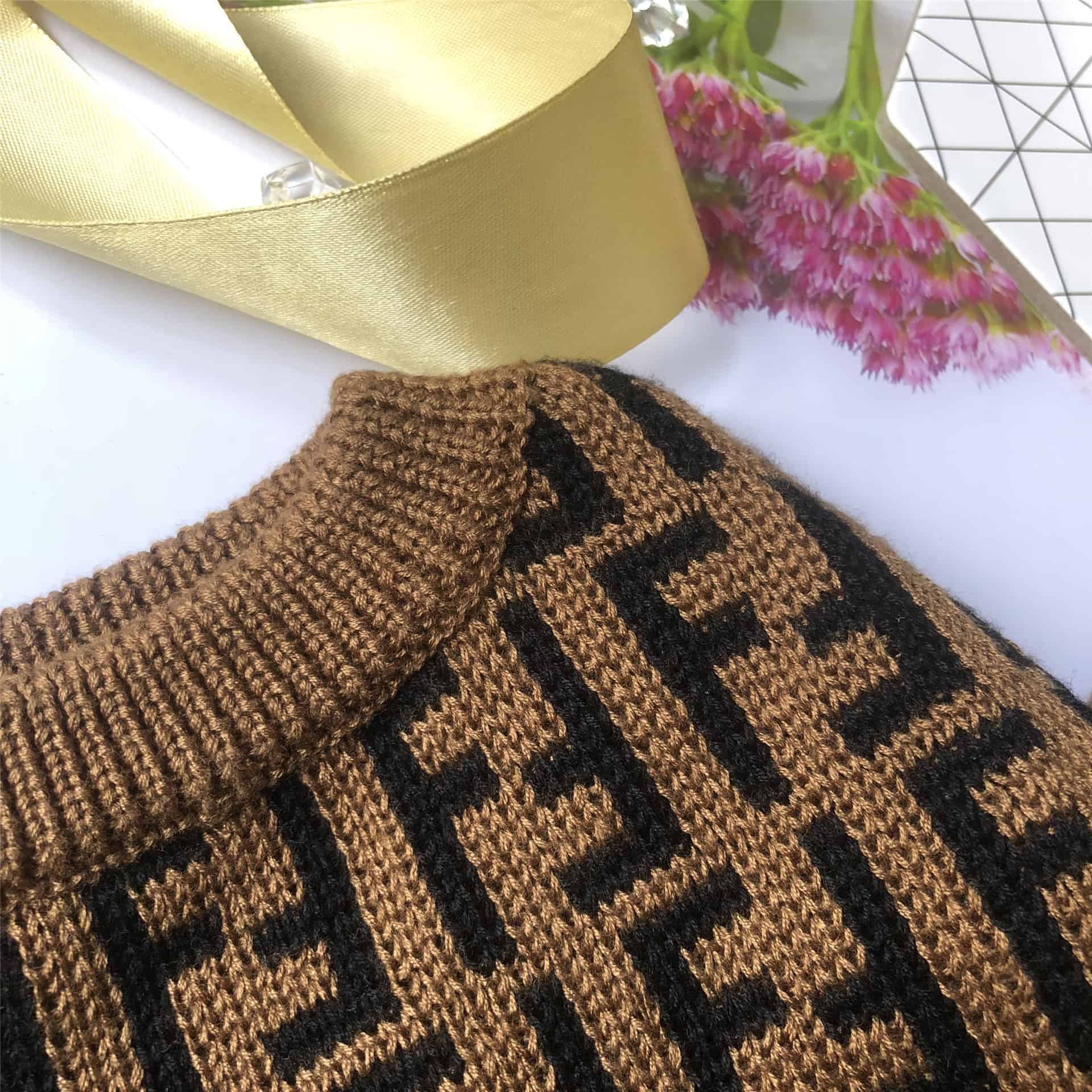 Yorkie Fendi Dog Sweater: Warm & Stylish Pick For The Winter